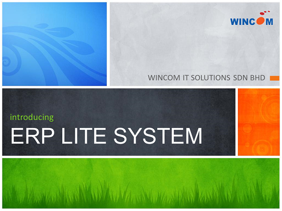 WINCOM IT SOLUTIONS SDN BHD. - ERP